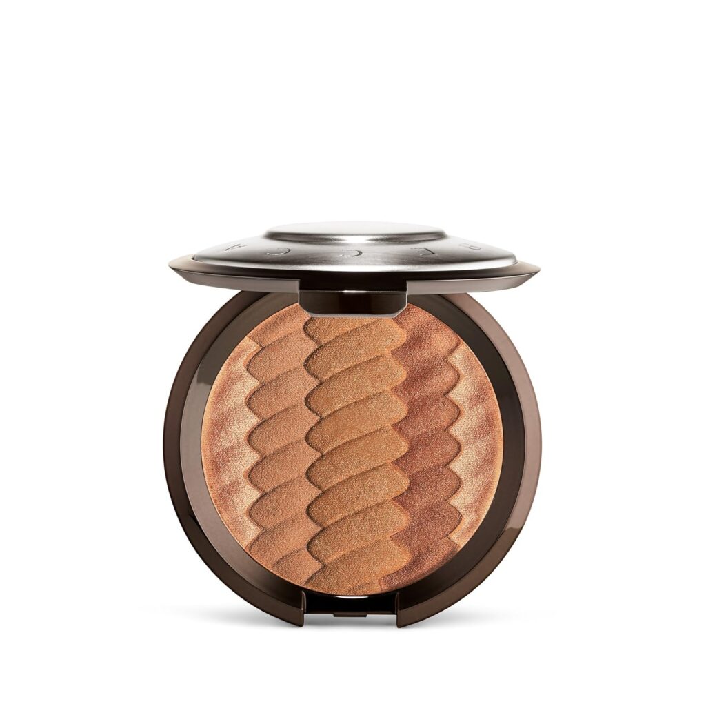 BECCA Cosmetics: Champagne Pop Highlighter, Primer, Lipstick & Foundation