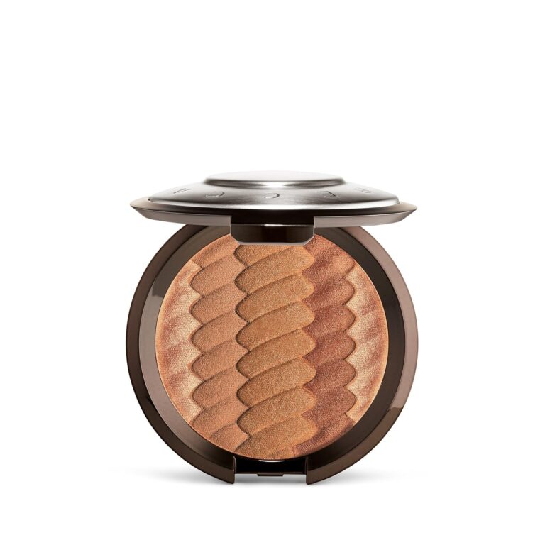 BECCA Cosmetics: Champagne Pop Highlighter, Primer, Lipstick & Foundation